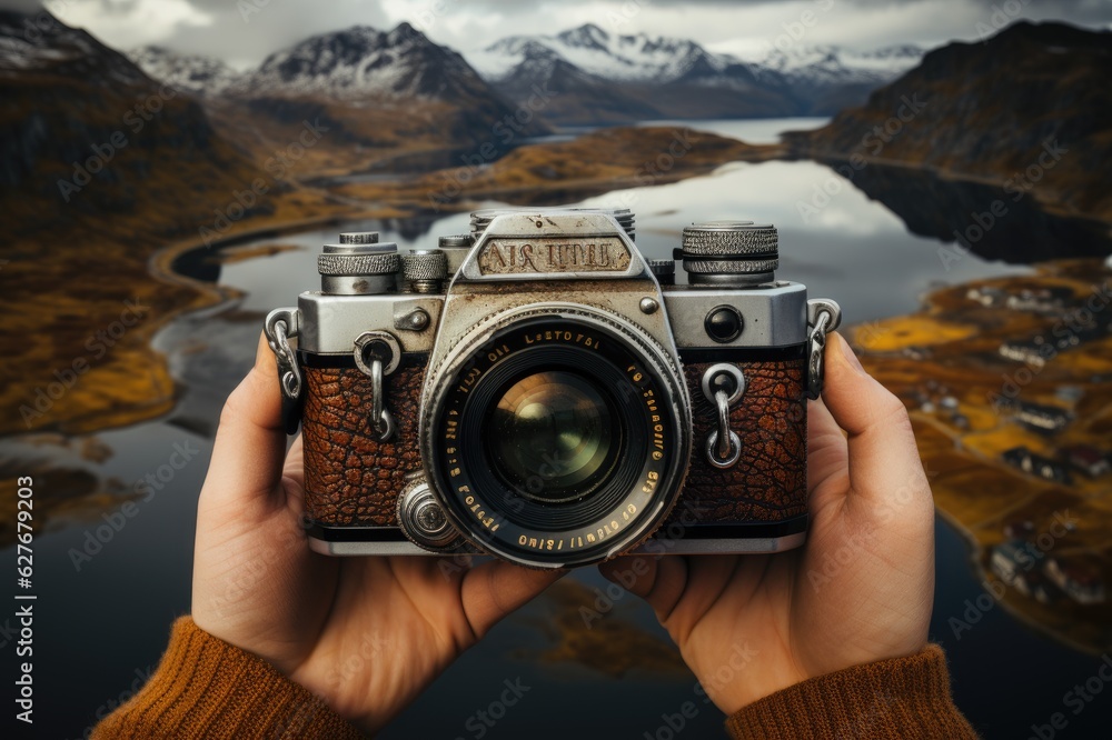 Through the Lens of Time: A Close-Up Journey of Vintage Hands Grasping ...