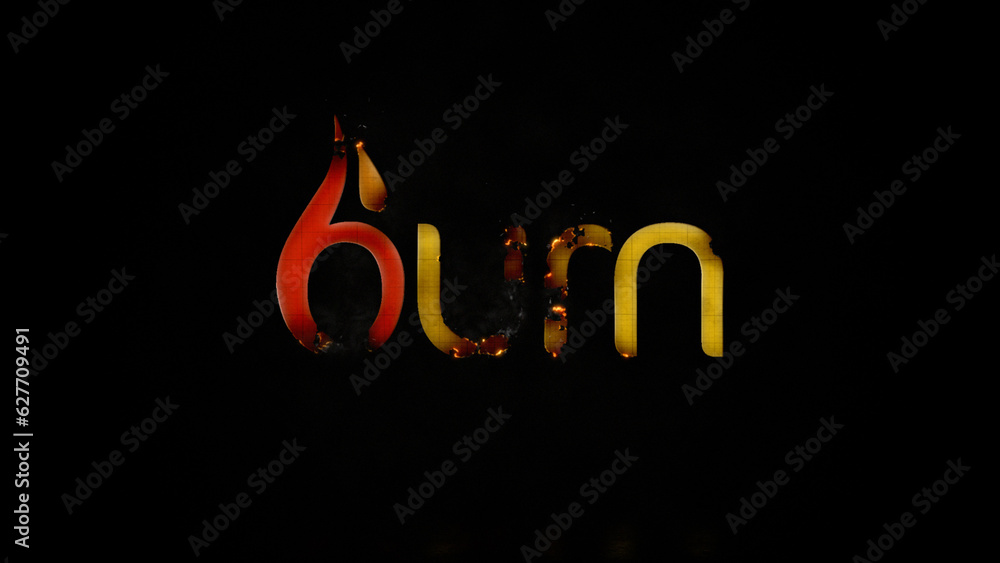 Burned Paper Logo Stock Template | Adobe Stock
