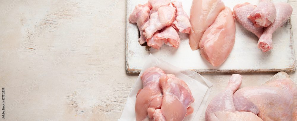 Fresh chicken meat. Healthy eating. Stock Photo | Adobe Stock