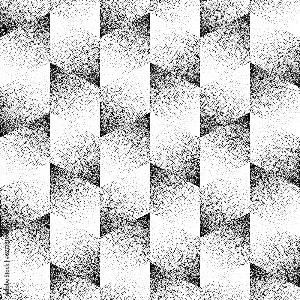 Chevron Modern Chequered Seamless Pattern Dot Work Translucent Abstract ...