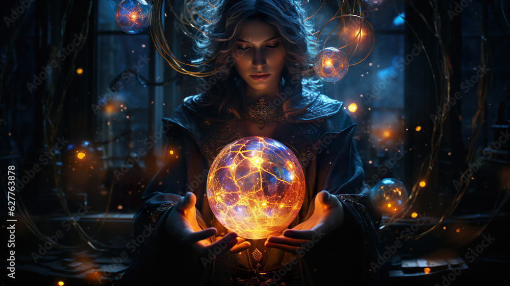 High Fantasy Character: An epic portrait of an anrcane powerful ...