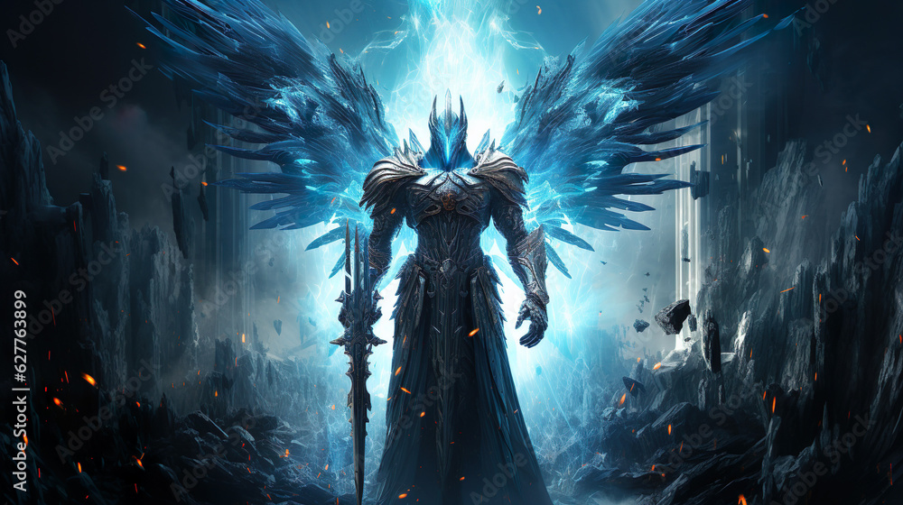 Epic character, high fantasy, heroic, mythical, powerful, enchanted ...