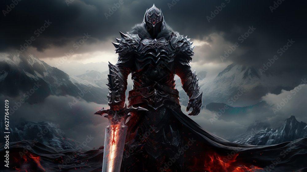 Epic character, high fantasy, heroic, mythical, powerful, enchanted ...