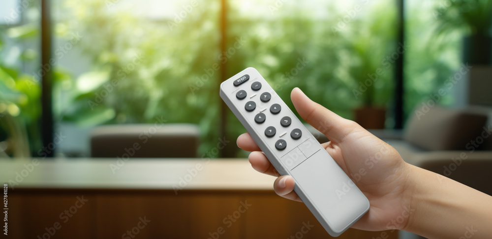 Manage home appliances, elements of a smart home with remote control ...
