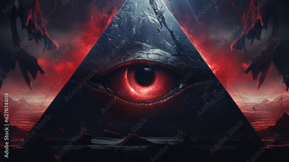 Illuminati all seeing eye pyramid, symbolism and occult conspiracys ...