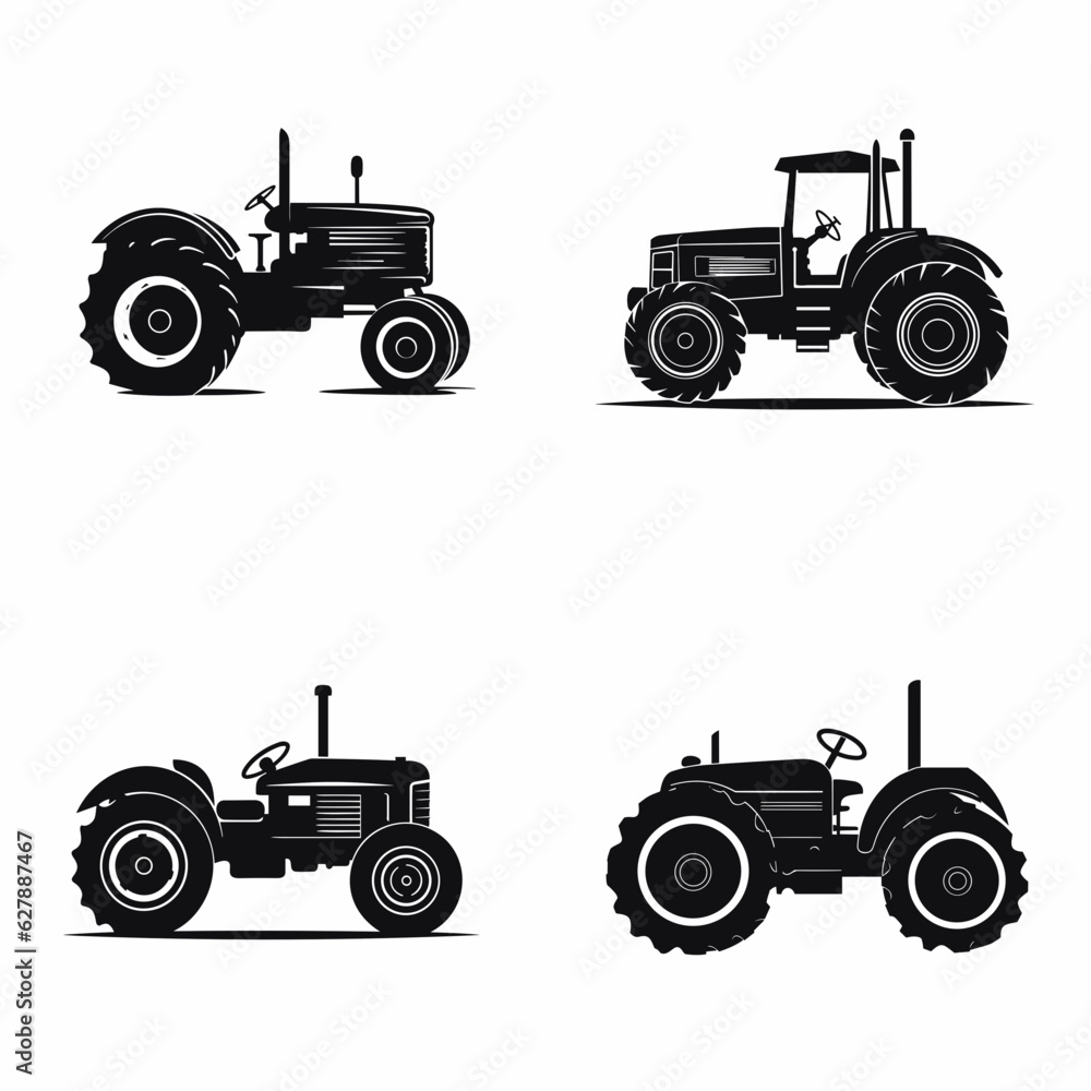 Simple 2d black silhouette Vintage , black accents, flat, sharper ...