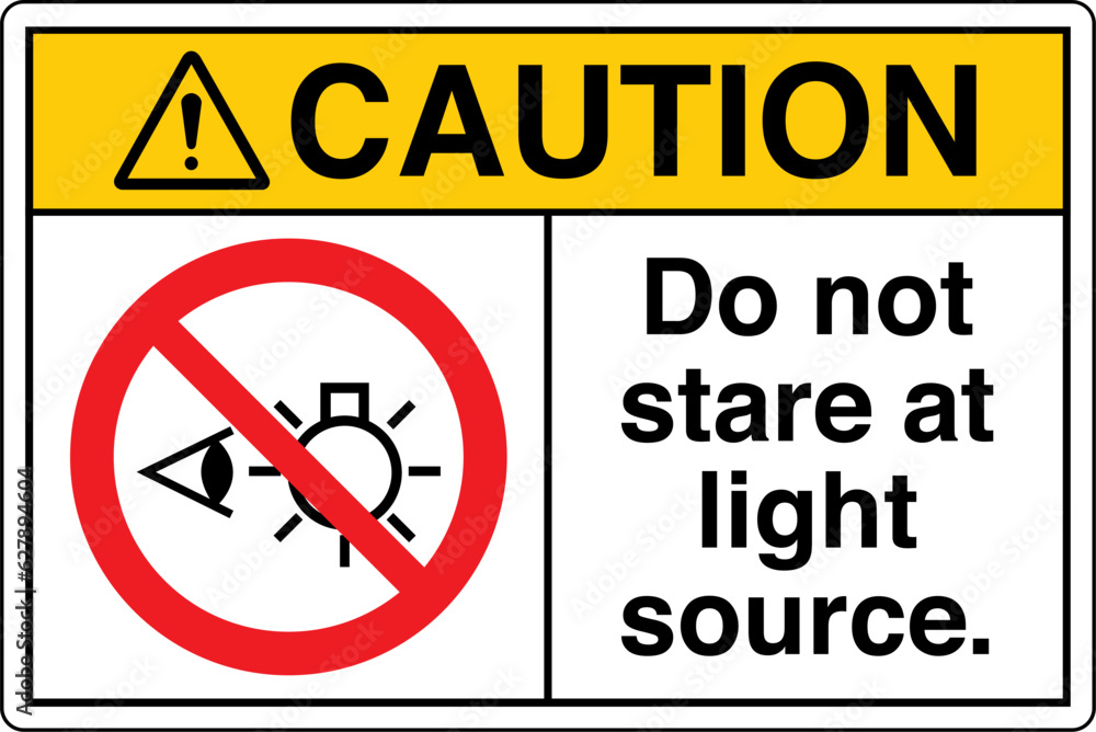 ANSI Z535 Safety Sign Marking Label Symbol Pictogram Standards Caution ...