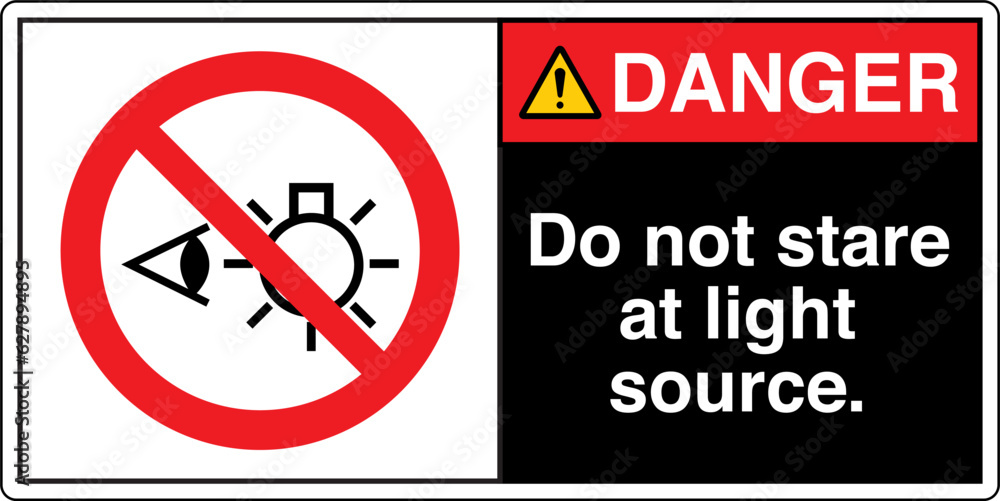 ANSI Z535 Safety Sign Marking Label Symbol Pictogram Standards danger ...