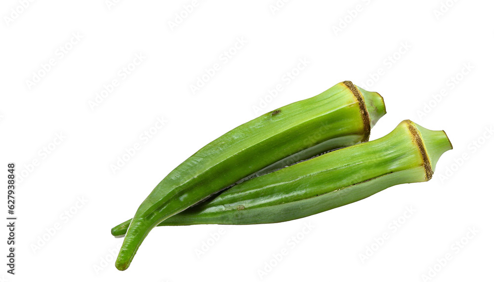 Okra On Transparent Background Png Stock Illustration | Adobe Stock