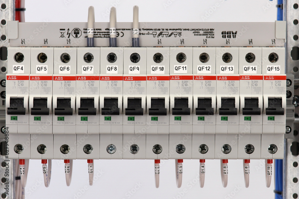 Automatic current switches for protection of electrical loads installed ...