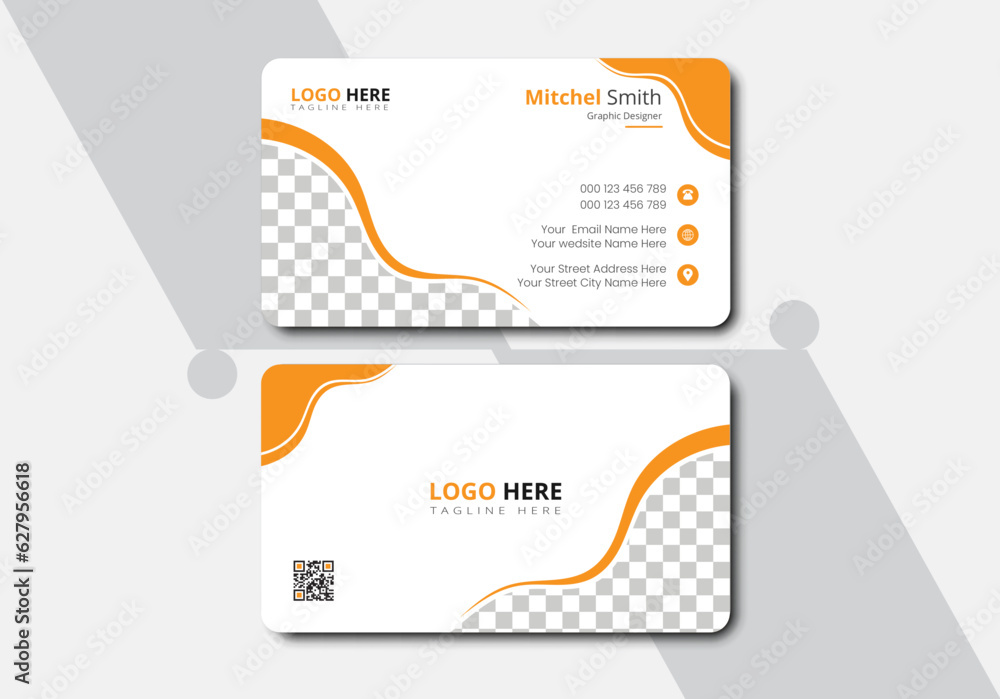 Professional visiting card design, Creative visiting card design ...