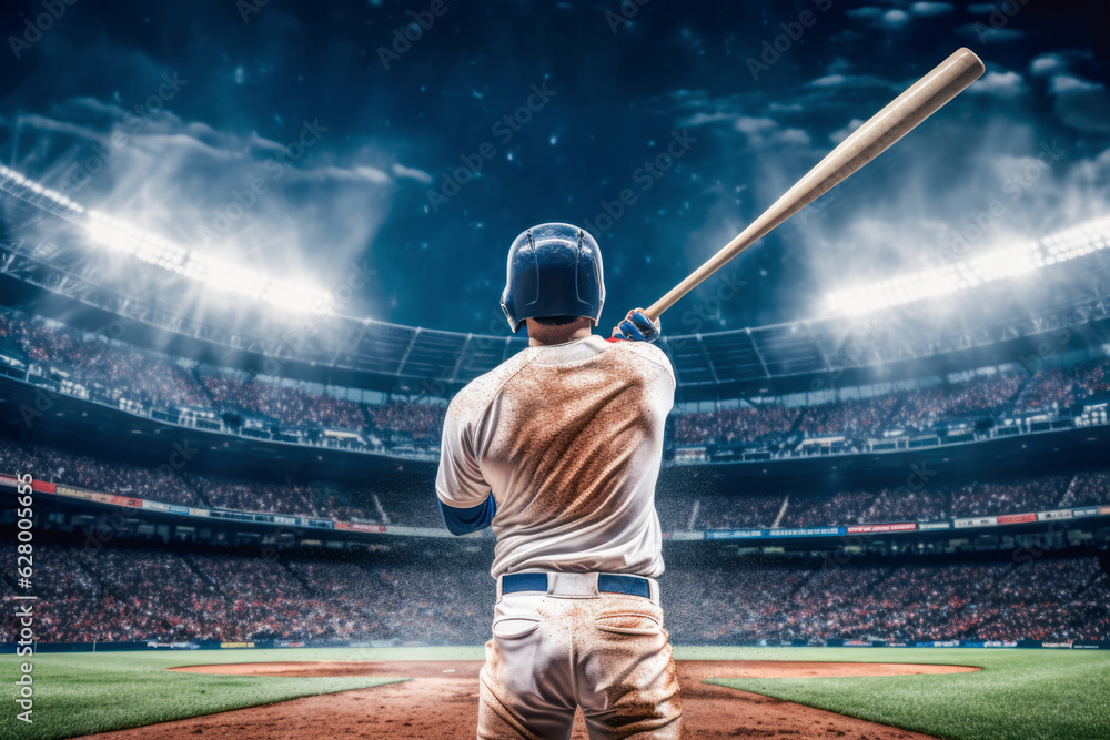 Experience the thrill of baseball as athletes take to the field ...