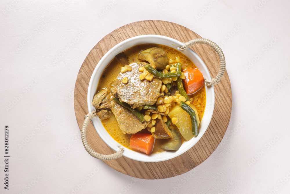 Dalca Daging or Beef Dalca is a Stewed Beef Curry with Lentils and ...