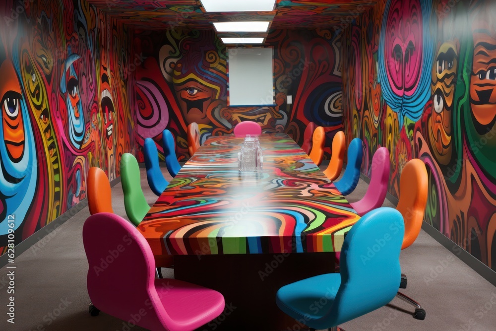 Step into a elegant meeting room, where ideas take flight. With its ...