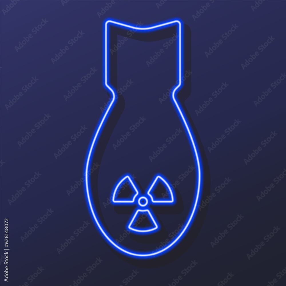 bomb neon sign, modern glowing banner design, colorful modern design ...