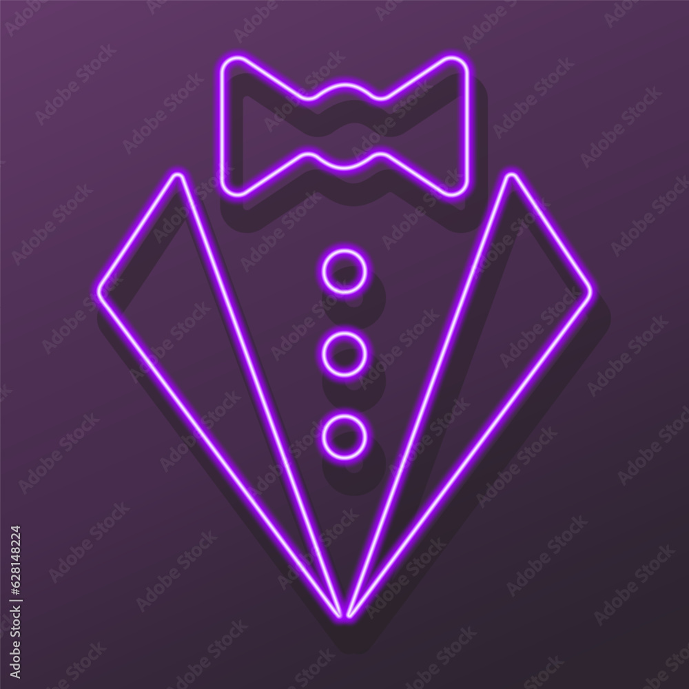 butler service neon sign, modern glowing banner design, colorful modern ...