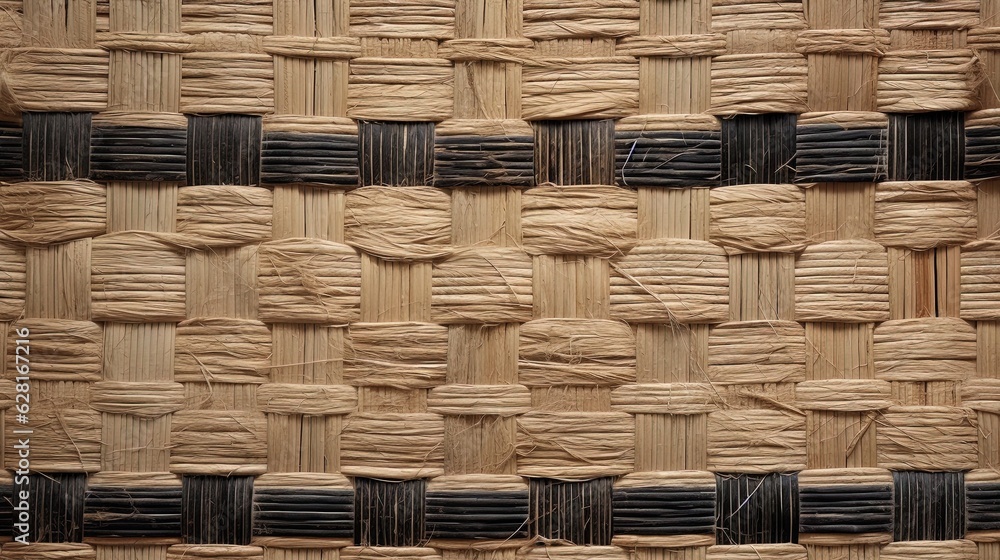 texture of a wicker, flat wicker basket weave texture, natural colors ...