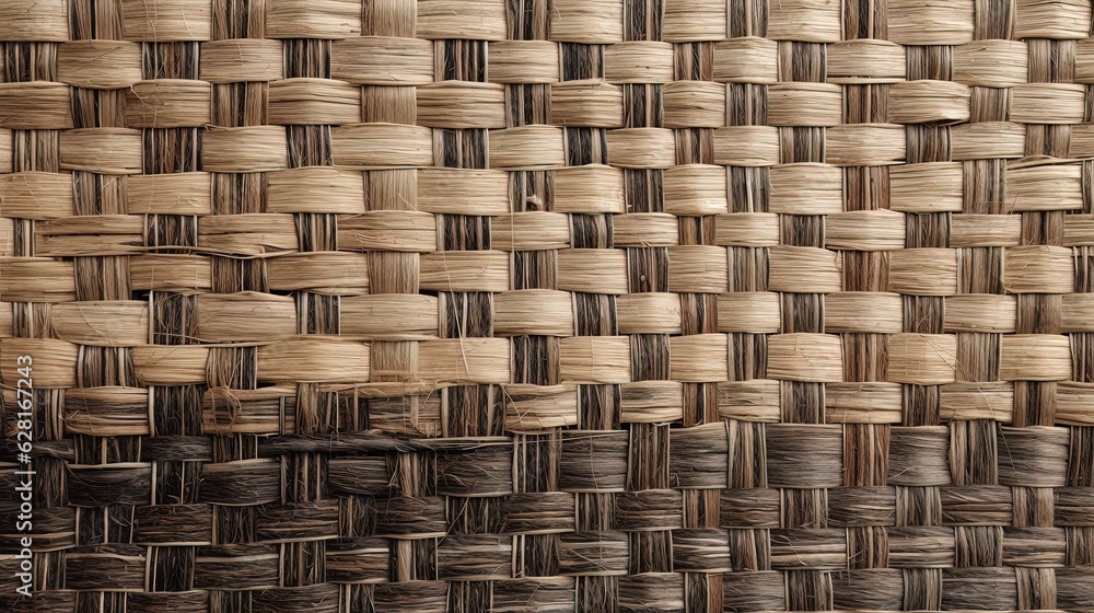 texture of a wicker, flat wicker basket weave texture, natural colors ...