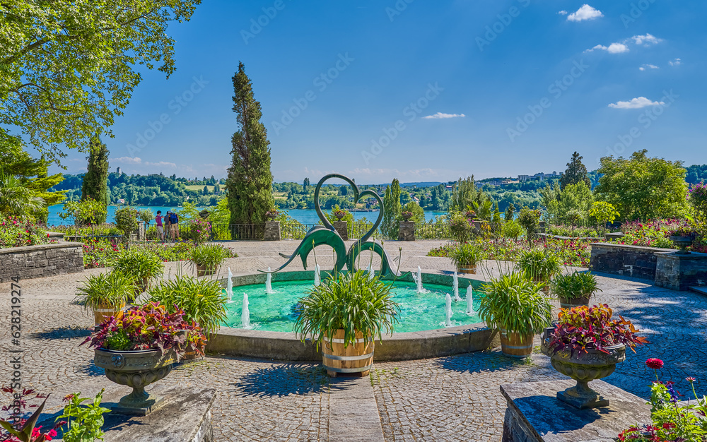 Constance, historical architecture and natural landscapes Stock Photo ...