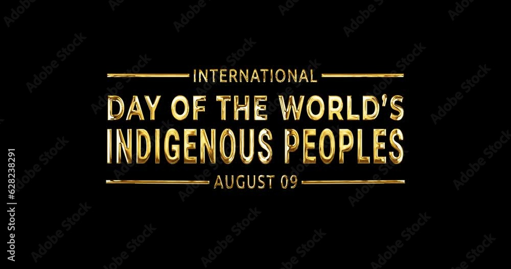 International Day of the World's Indigenous Peoples is observed every ...