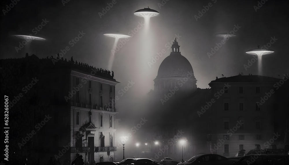 vintage retro style of a black and white photo of the time depicting a ...