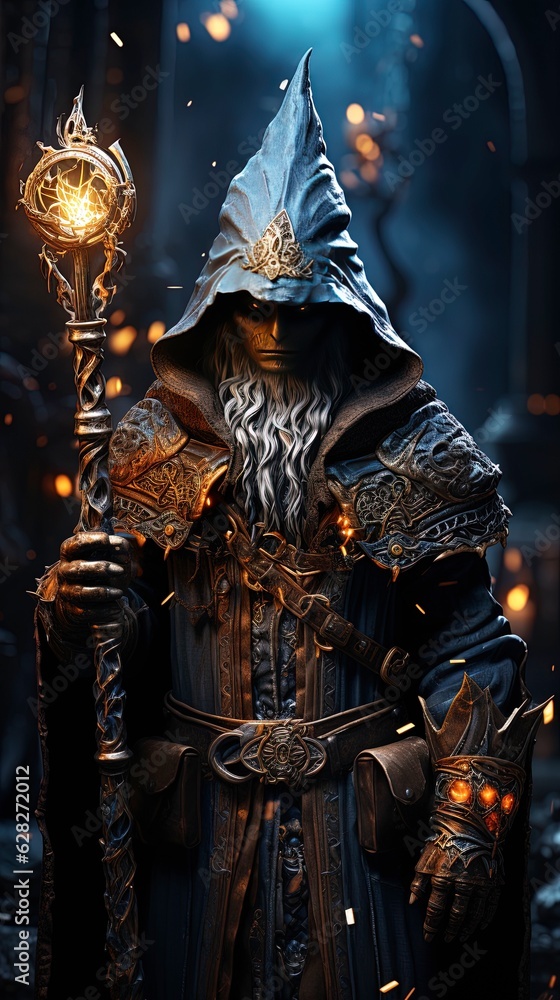 Detailed 8K Game Character in Outfit - Striking Contrast and Textures ...