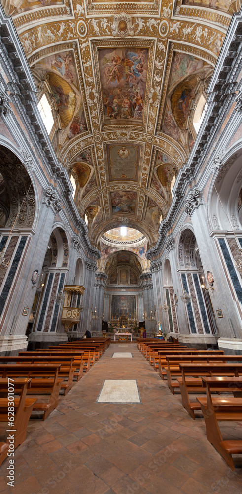 Santa Maria degli Angeli a Pizzofalcone is a Baroque-style church in ...