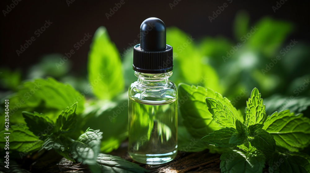 Captured in this image is a charming bottle of liquid stevia adorned ...