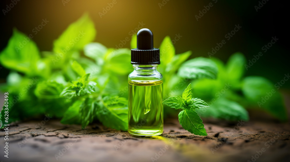 Captured in this image is a charming bottle of liquid stevia adorned ...