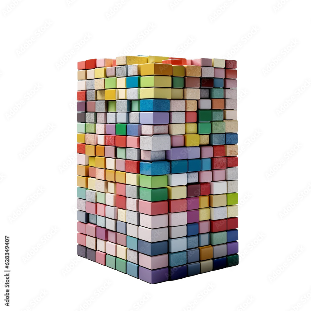 cubes isolated on white on white background HD transparent background ...