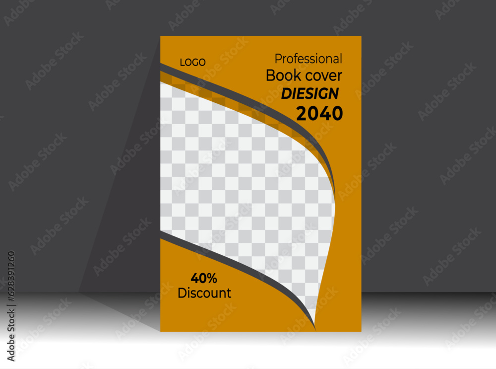 Modern presentation book cover templates, layout in A4 size. Stock ...
