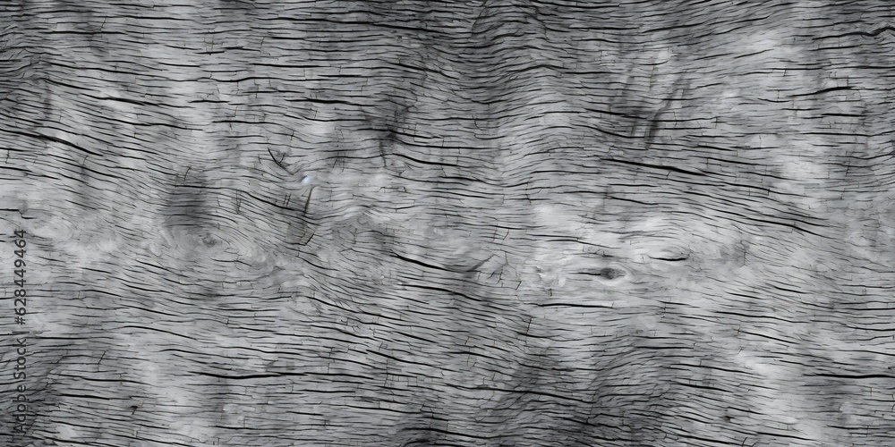 Seamless detailed closeup tree trunk bark background texture overlay. Natural rustic wood oak ...