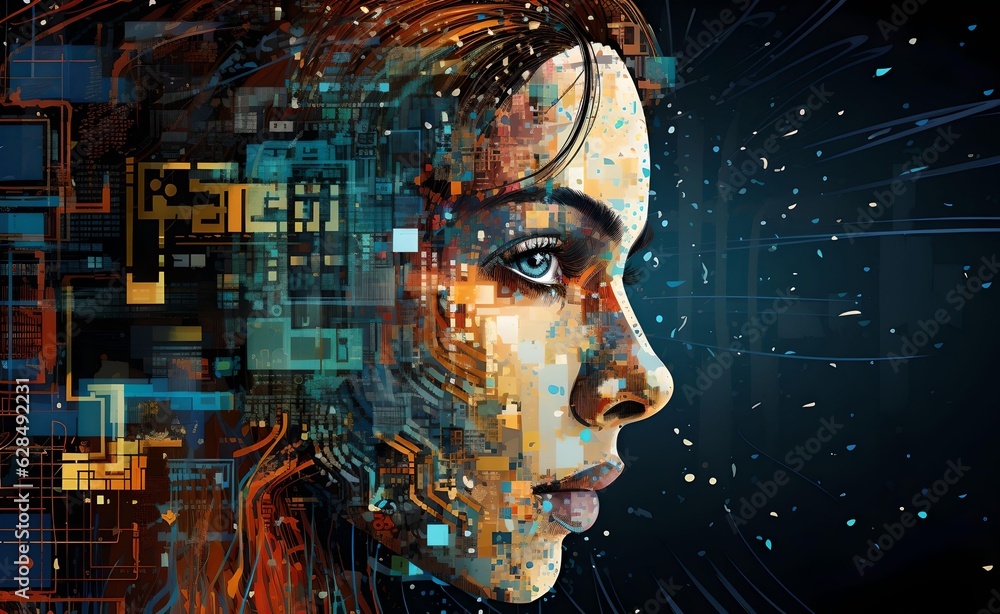 The complexity of digital ethics background. Artificial Intelligence ...