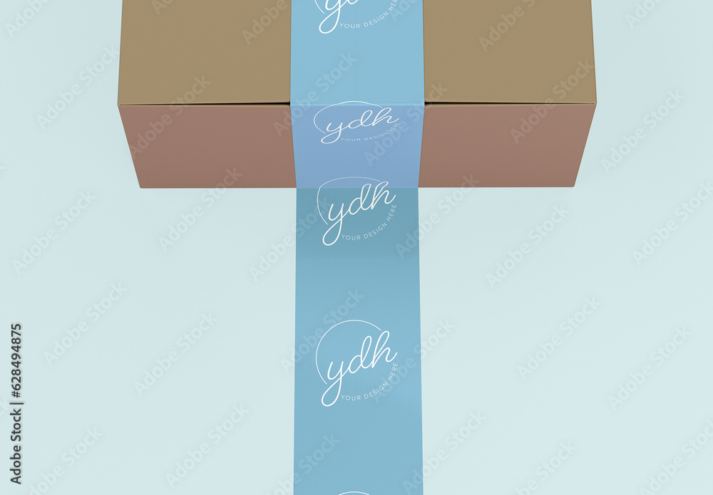 Packaging Tape Mockup Stock Template | Adobe Stock