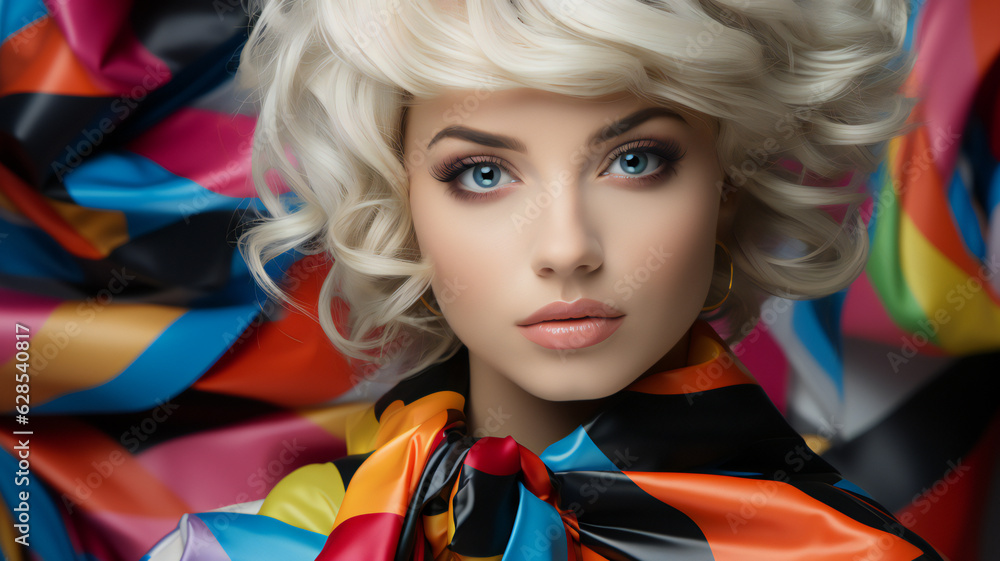 fashion woman colorful, the bold eclectic fashion styles of the Y2K era ...