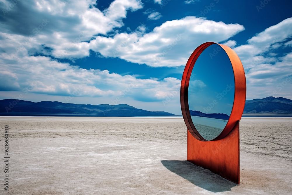 States of mind, landscape concept, graphic resources. Aesthetic and ...