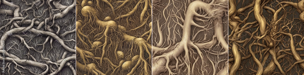 Realistic and detailed layout of human bones Seamless integration of mud colors for a natural ...