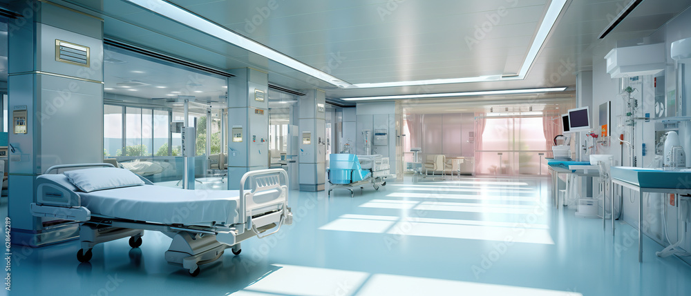 hospital interior medical background Stock Illustration | Adobe Stock