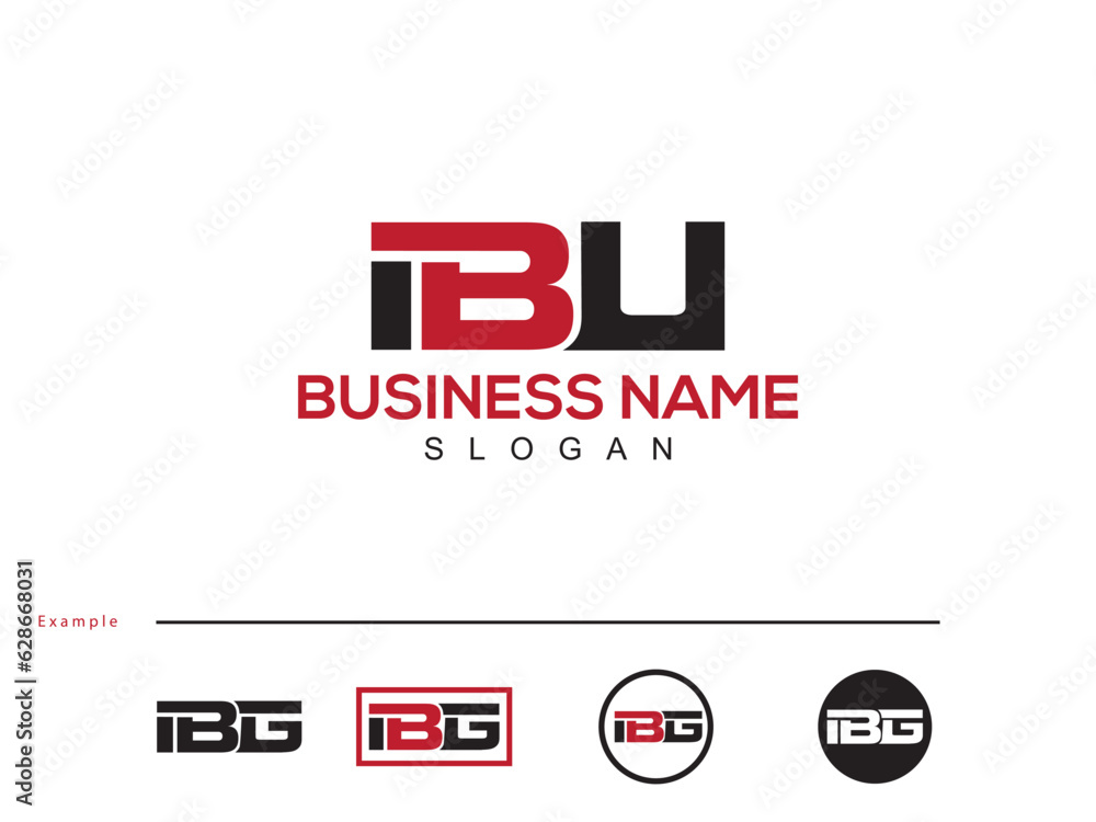 Beautiful IBU Business Logo, Initial Vector ibu ib Logo Letter For Shop ...