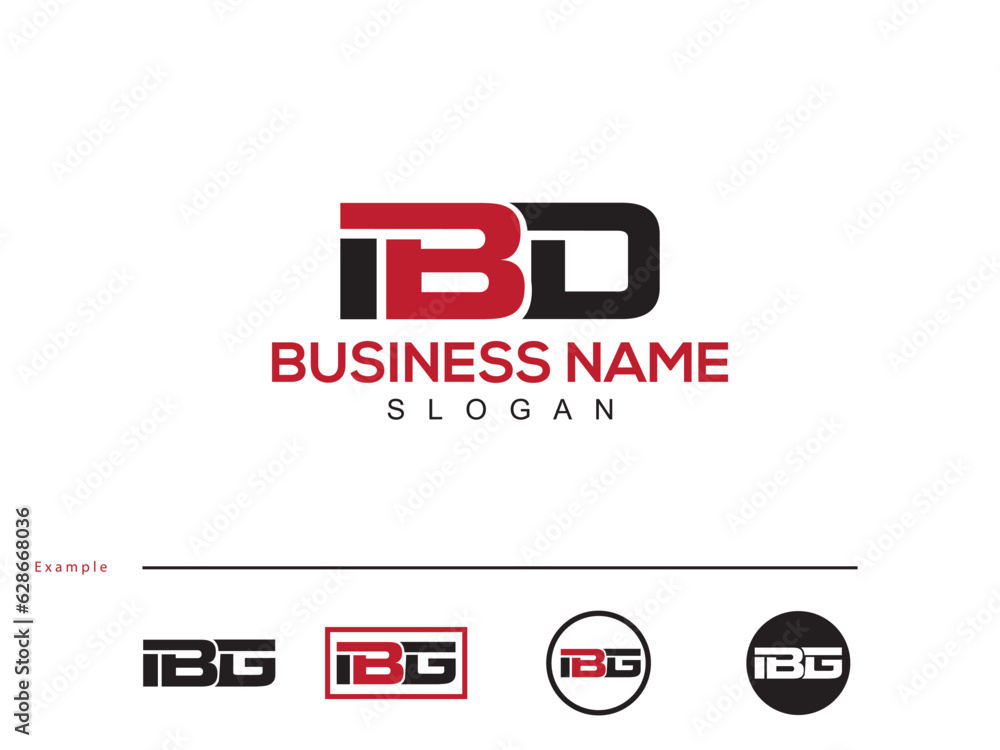 Beautiful IBD Business Logo, Initial Vector ibd ib Logo Letter For Shop ...