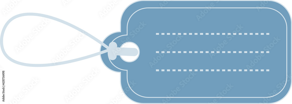 Digital png illustration of blank label on transparent background Stock ...