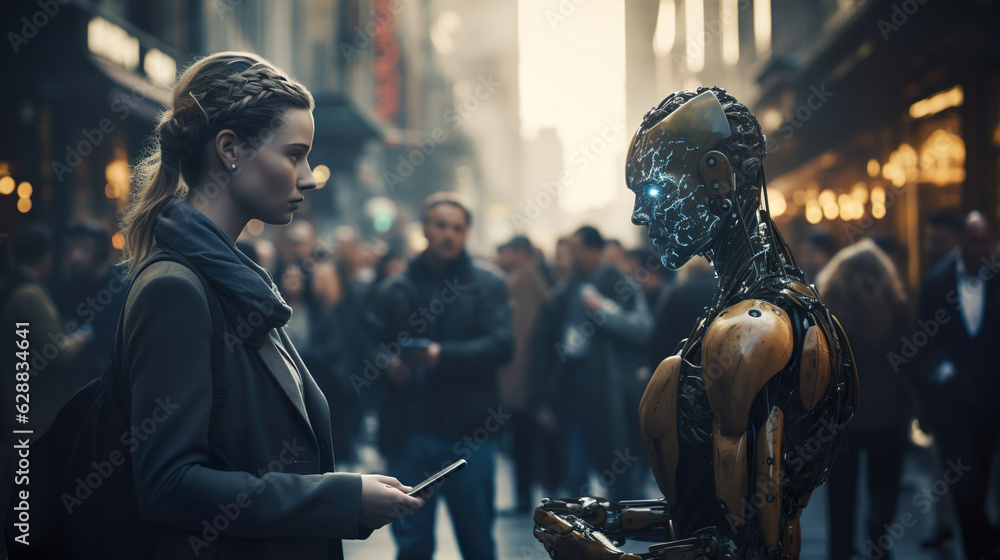 Future of AI and its impact on society Stock Photo | Adobe Stock