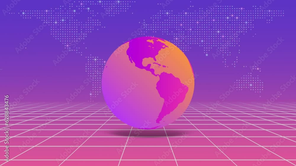 3D futuristic visualisation of metaverse immersive virtual world with ...