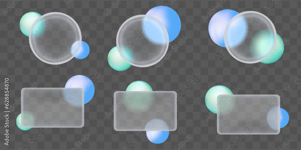 3d pharmacy glass morphism frame design on transparent background ...