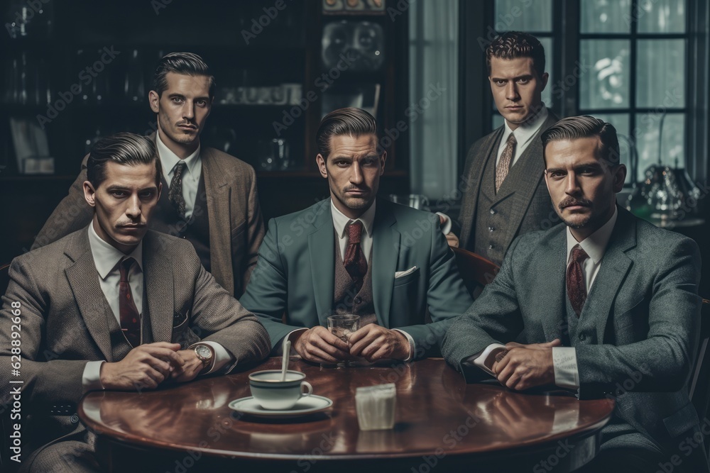 The Four Most Handome Men in the World Fictional Character Created By ...