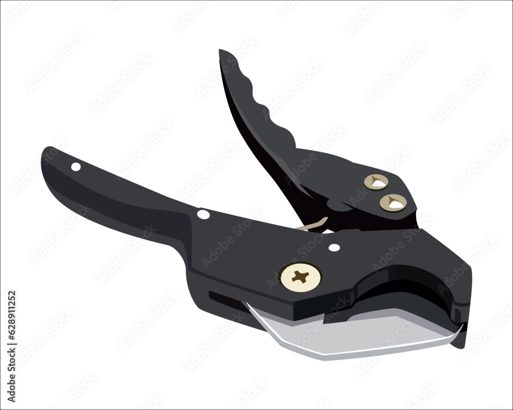 Vector Illustration Multifunction Ratchet type PVC Tube and Plastic ...