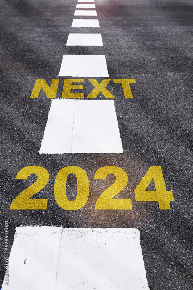 Next 2024 future opportunity concept and economic recovery idea. Next ...