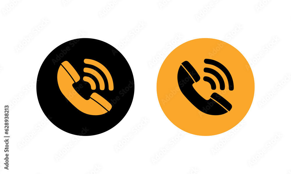 symbol of phone icon vector, phone icon set, mobile icon, phone icon ...