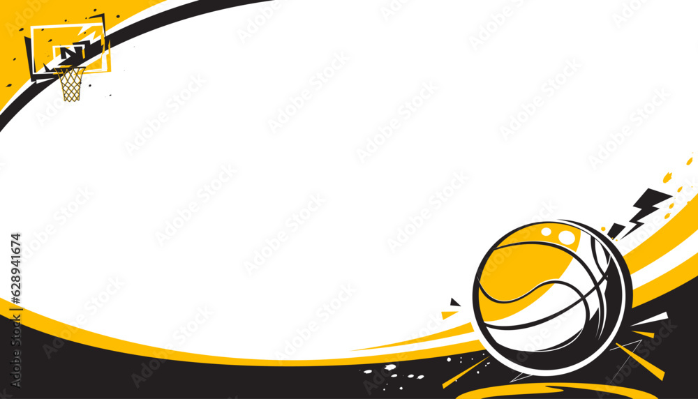 Basketball background design. sport concept Stock Vector | Adobe Stock