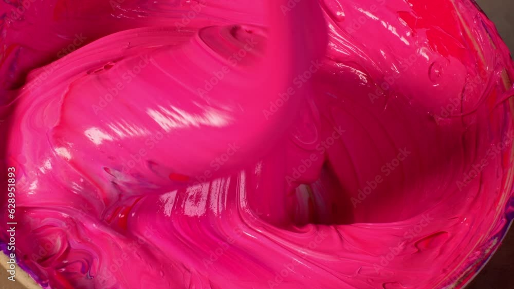 mixing a new pink color .To create a modern, eye-catching look, try ...